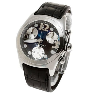 CORUM BUBBLE CHRONOGRAPH QUARTZ WATCH-BLACK – Caroline's Fashion Luxuries