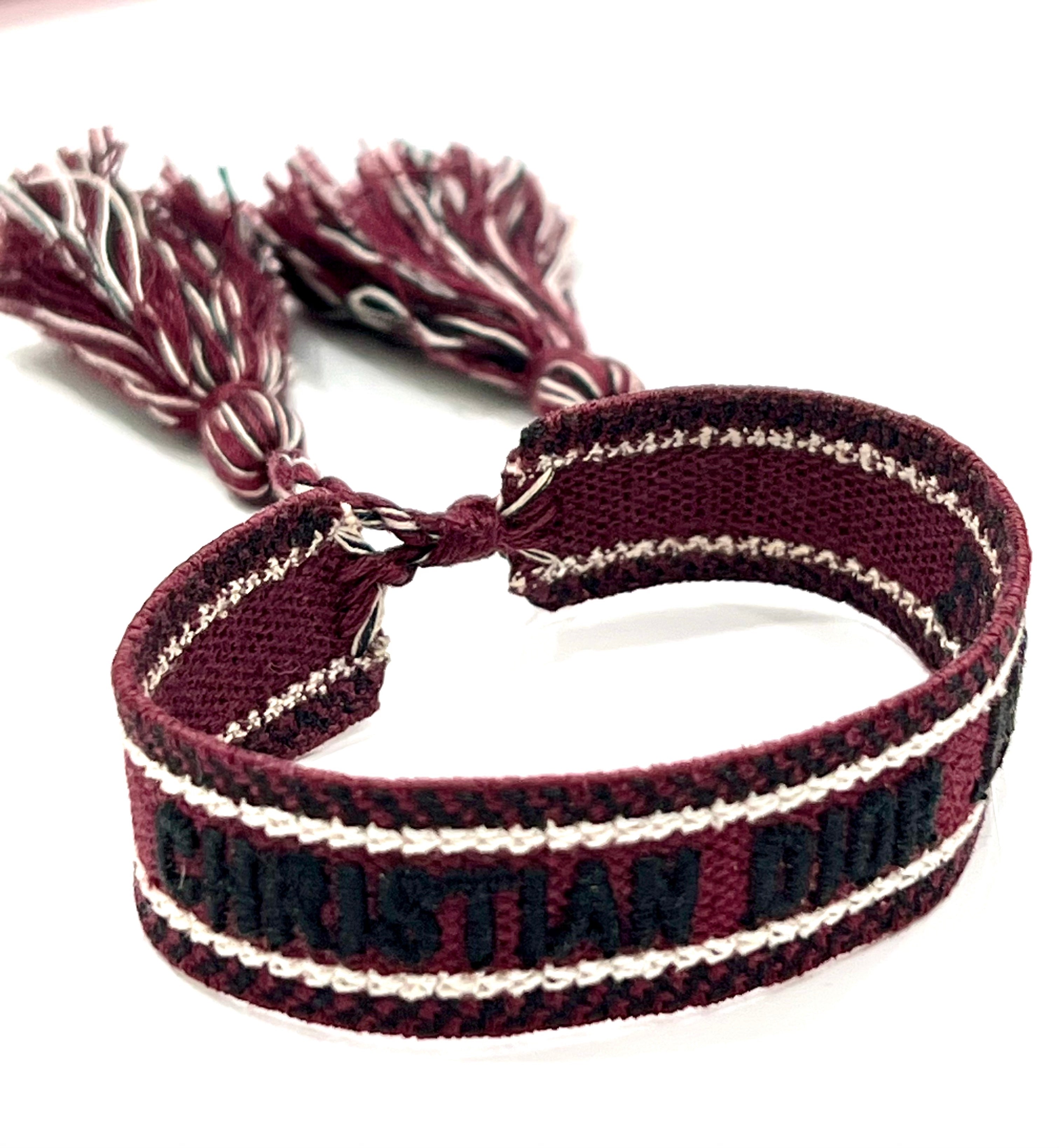 DIOR WOVEN J'ADIOR FRIENDSHIP BRACELET – Caroline's Fashion Luxuries
