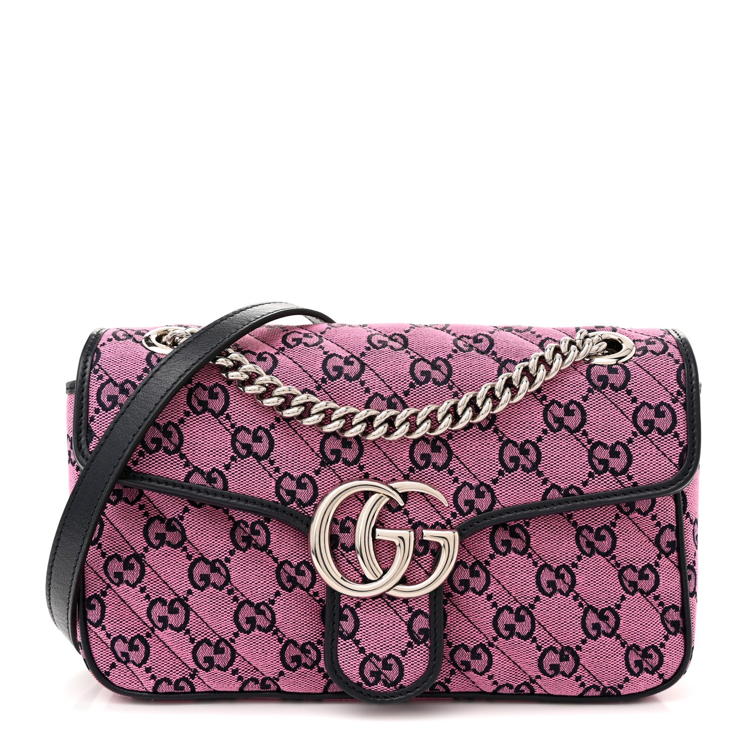 GUCCI GG MARMONT DIAGONAL MATELASSE SMALL SHOULDER BAG – Caroline's ...