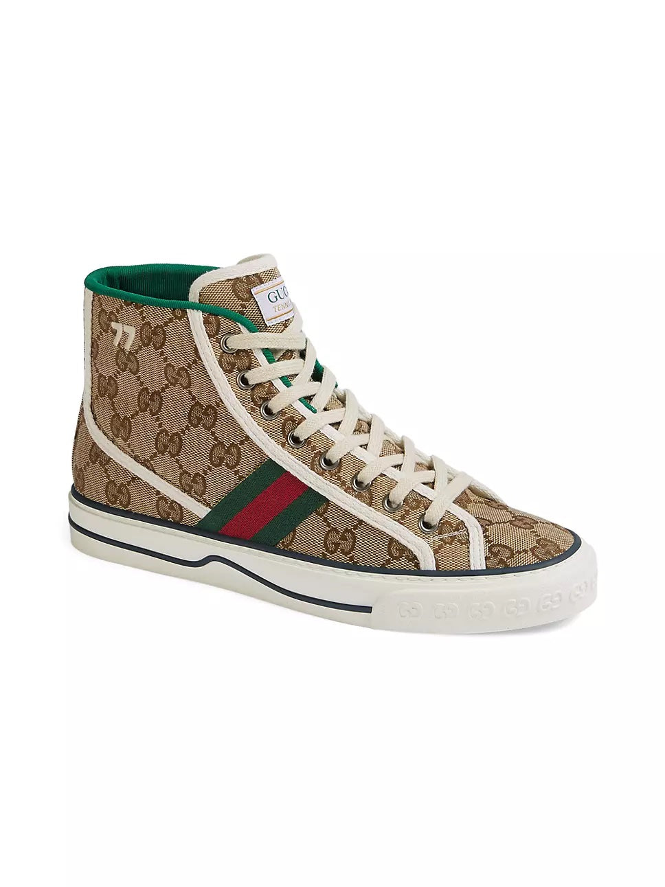 GUCCI GG TENNIS 1977 HIGH TOP SNEAKERS – Caroline's Fashion Luxuries
