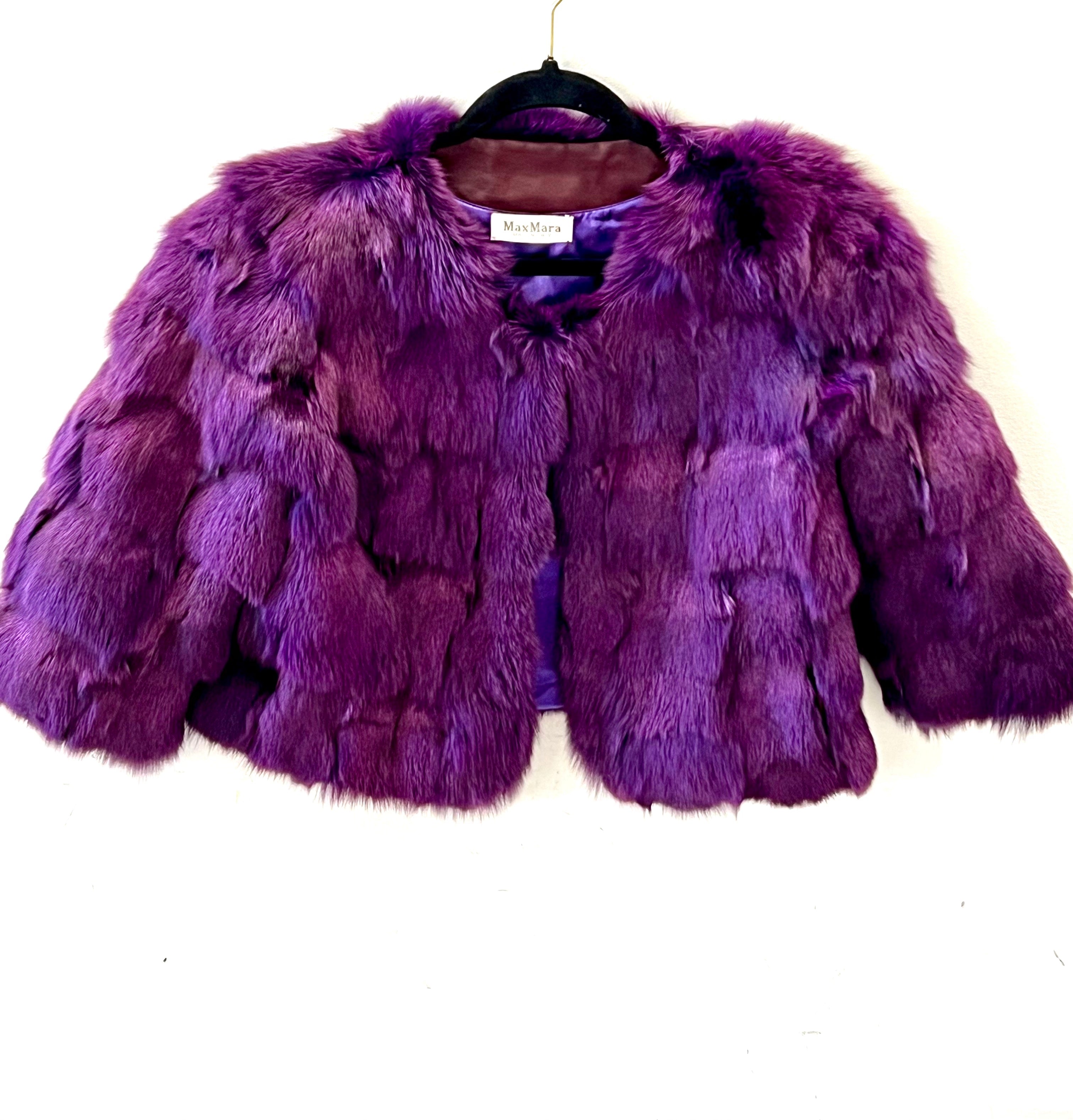 MAX MARA FAUX FUR JACKET – Caroline's Fashion Luxuries