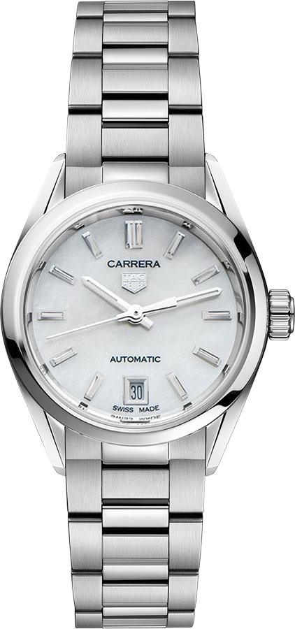 TAG HEUER CARRERA MOTHER OF PEARL 29MM LADIES WATCH – Caroline's ...