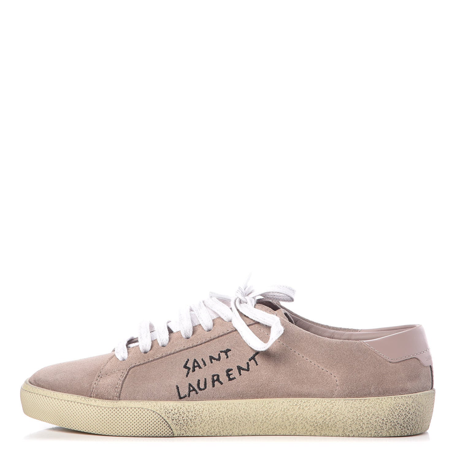 YSL DISTRESSED SUEDE CLASSIC COURT SNEAKERS – Caroline's Fashion Luxuries