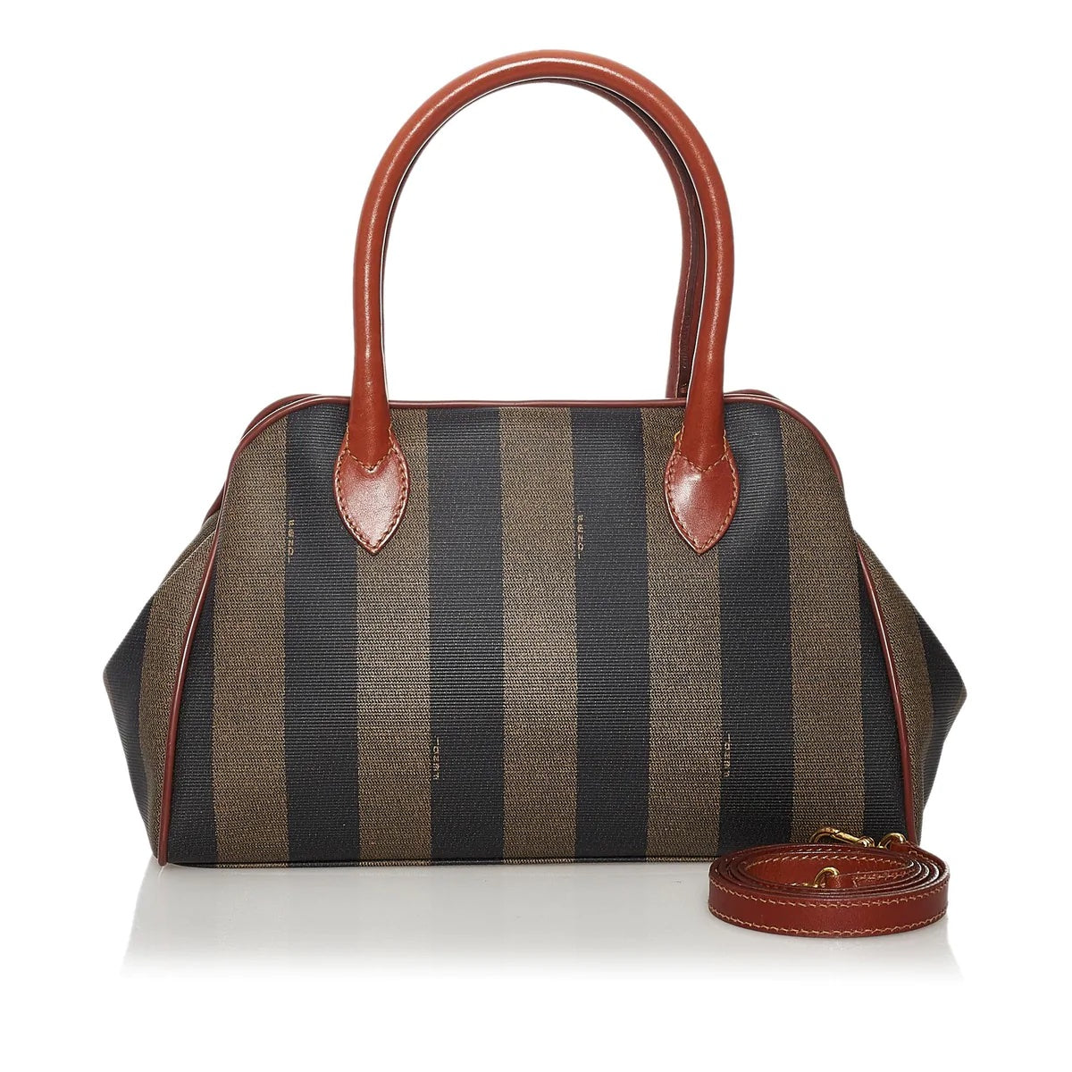 FENDI PEQUIN DOME SATCHEL BAG – Caroline's Fashion Luxuries