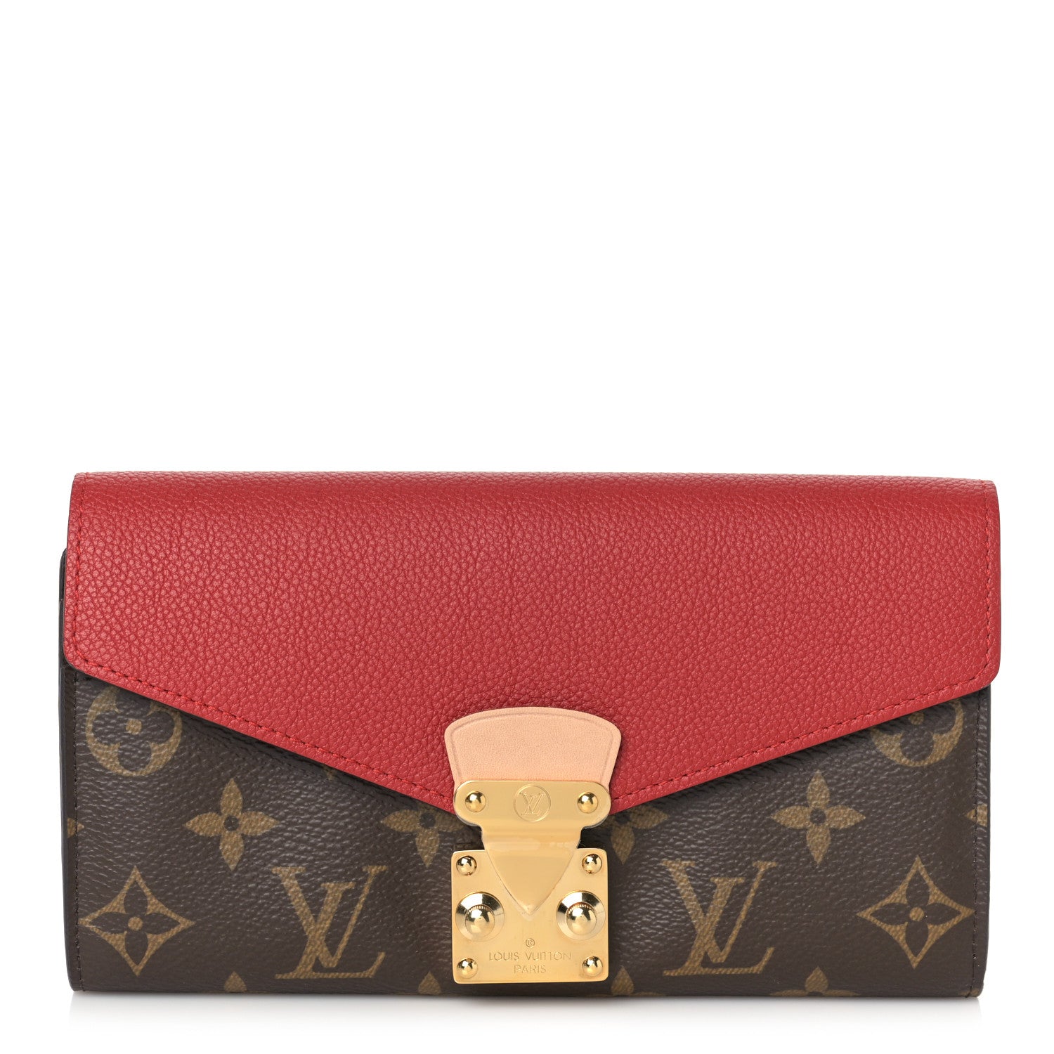 LOUIS VUITTON MONOGRAM PALLAS WALLET CHERRY – Caroline's Fashion Luxuries